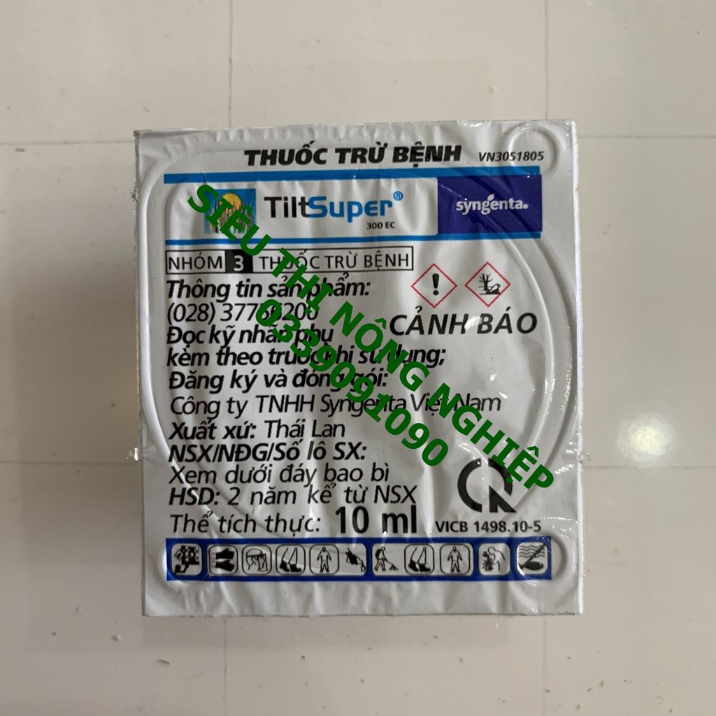 Mua TILT SUPER 300EC hủ 10ml Đặc trị bệnh thán thư cà phê - đốm lá ...