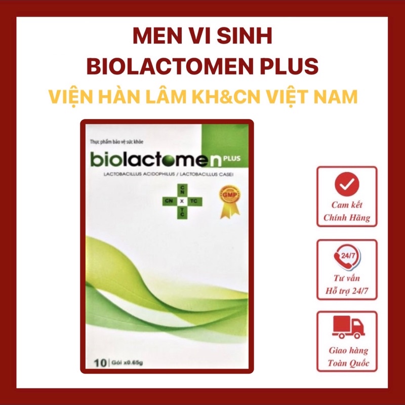 [Hoả Tốc] Men Vi Sinh Biolactomen Plus Hỗ Trợ Sức Khoẻ Chính Hãng 100% ...