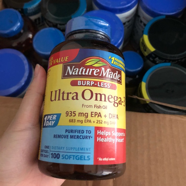 Nature made - Ultra Omega 3(100 viên), Omega 3 ( 290 viên) from Fish ...