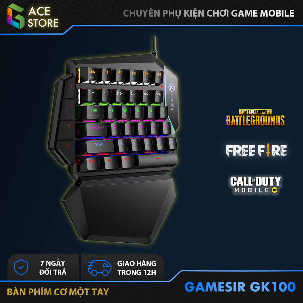 GameSir GK100 | Bàn phím cơ một tay Gaming Keypad | BigBuy360 ...