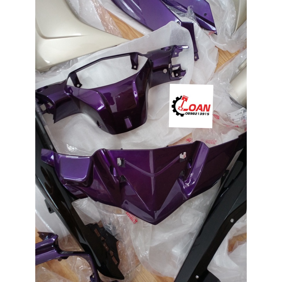 Mua DÀN ÁO, VO NHỰA XE NOUVO 5 ( NOUVO SX) MÀU TIM ĐỒNG ZIN CHÍNH HÃNG ...