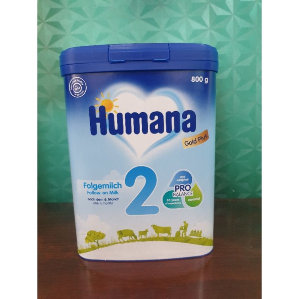Mua Sữa Humana Gold Plus số 2 loại 800g giá rẻ nhất | TecKi.Vn