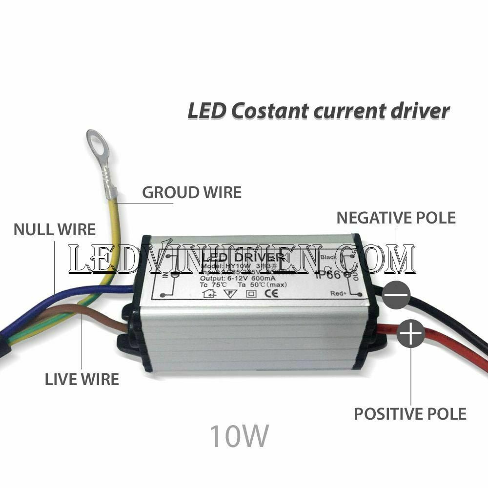 Mua Tăng phô đèn pha - Led Driver 10W, 20W, 30W, 50W, 70W, 10W, IP65 ...