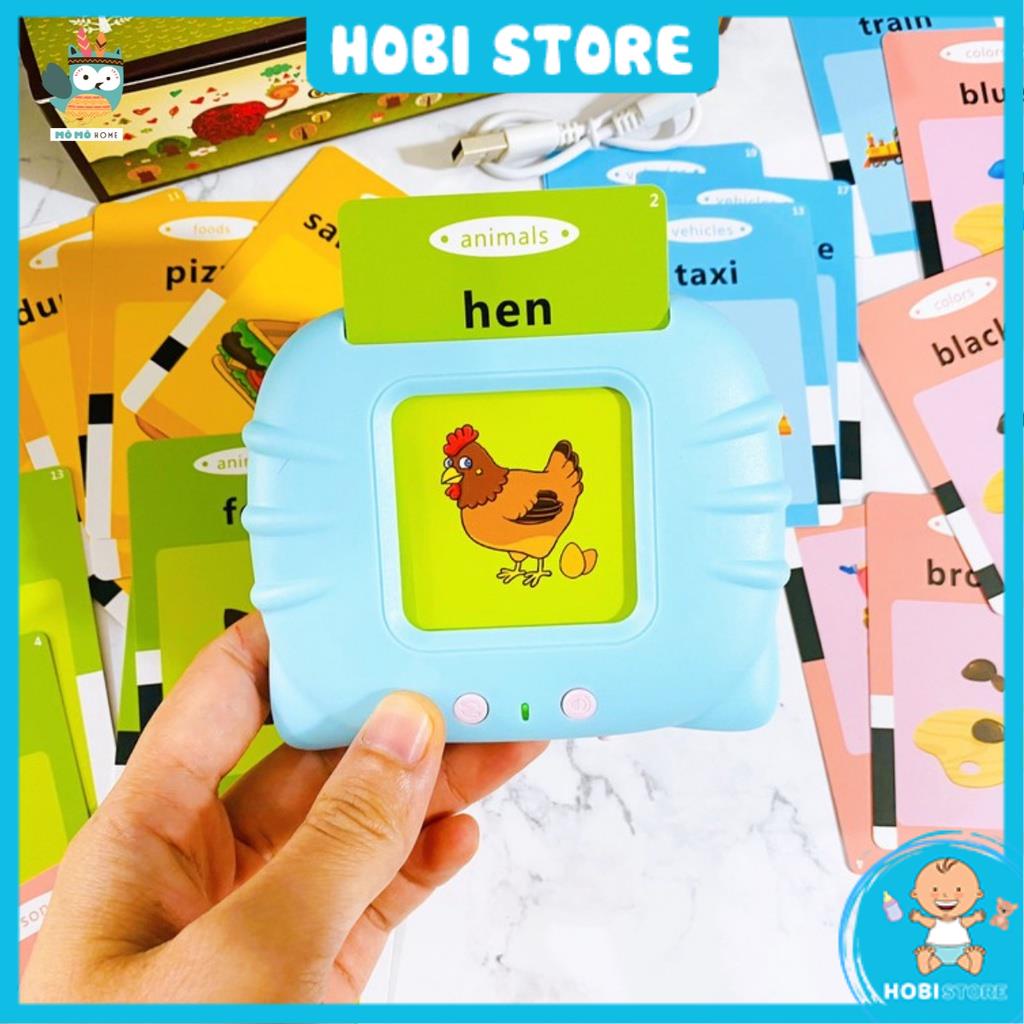 Mua Máy đọc thẻ tiếng anh flashcard, máy đọc từ vựng flashcard 112 thẻ ...