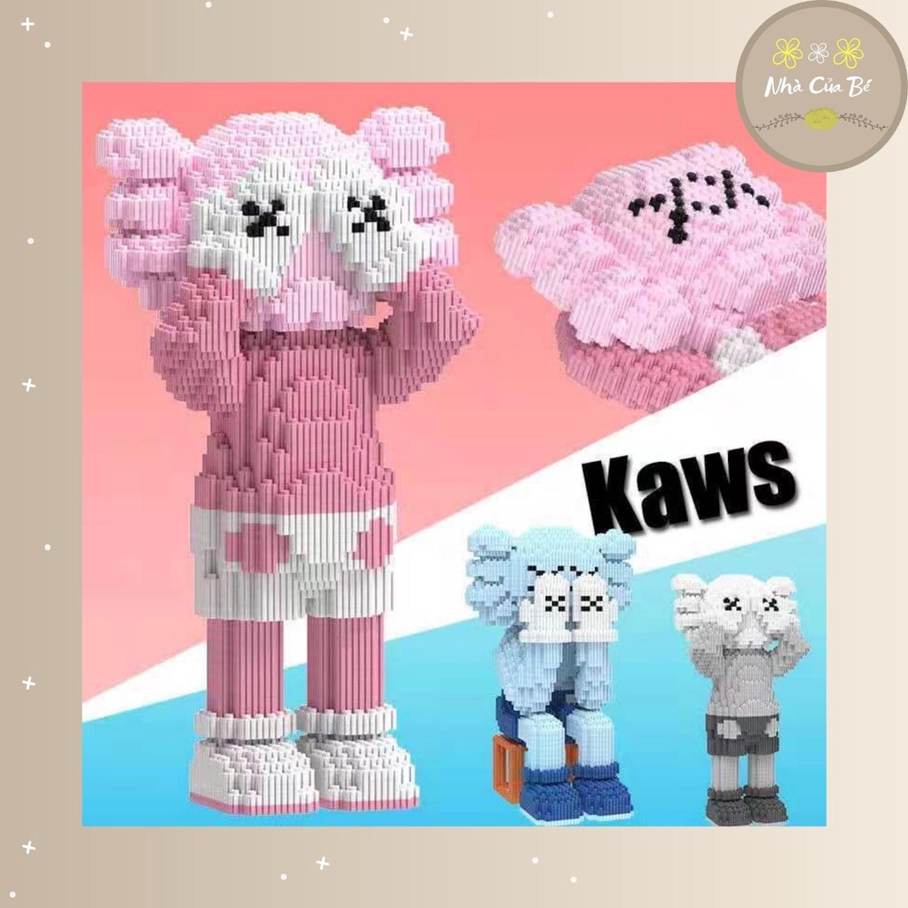 Mua Mô hình lắp ráp lego KAWS cho bé, nhân vật đường phố hot trend dùng ...