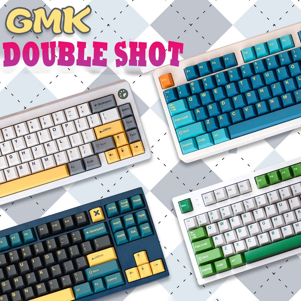 Mua 【Blue Sky】GMK theme keycaps/Double shot/Cherry profile/Olivia ...