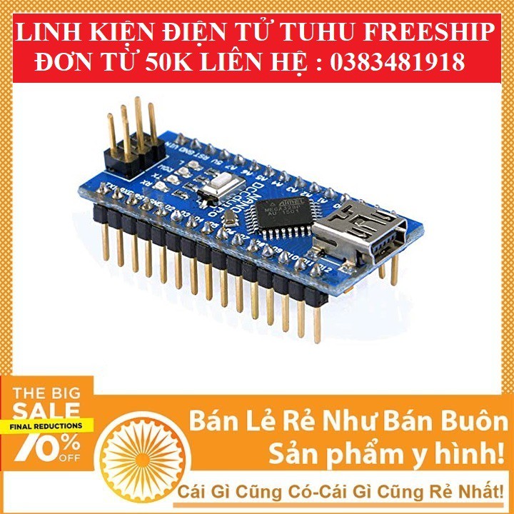 kít học lập trình arduino nano 50g linh kiện tuhu | Shopee Việt Nam