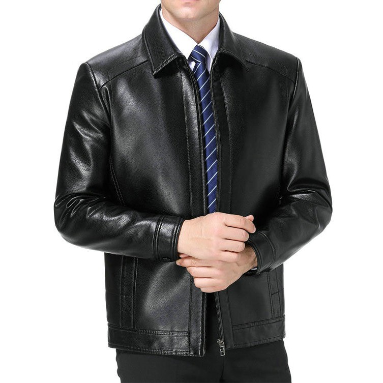 Aó da cừu 100% chính hãng Playboy | Kiểu dáng trung niên, có cổ | HolCim - Kênh Xây Dựng Và Nội Thất