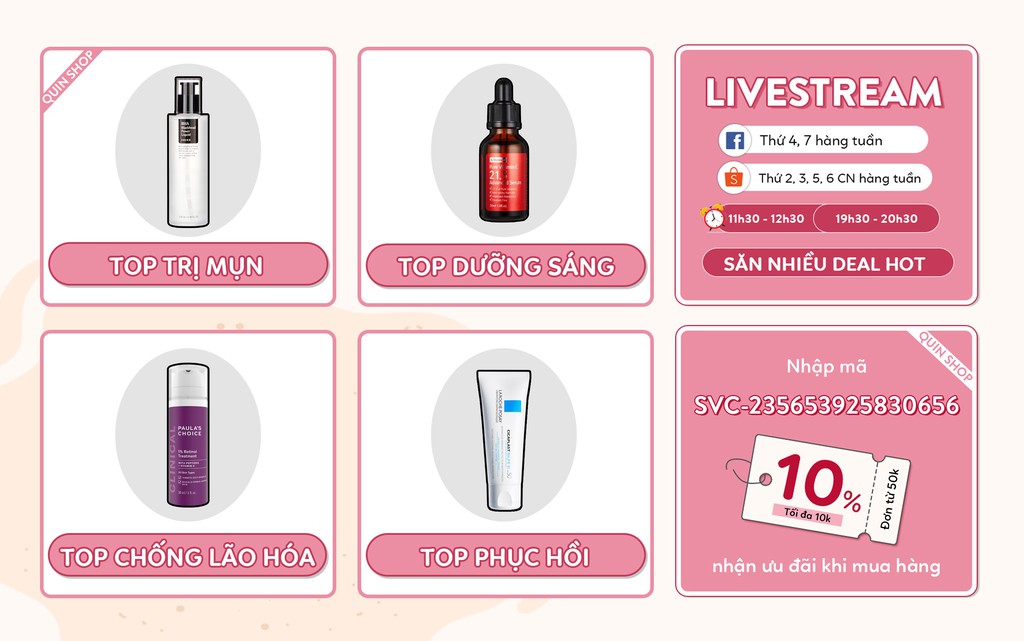 QUIN.SHOP, Cửa hàng trực tuyến | Shopee Việt Nam