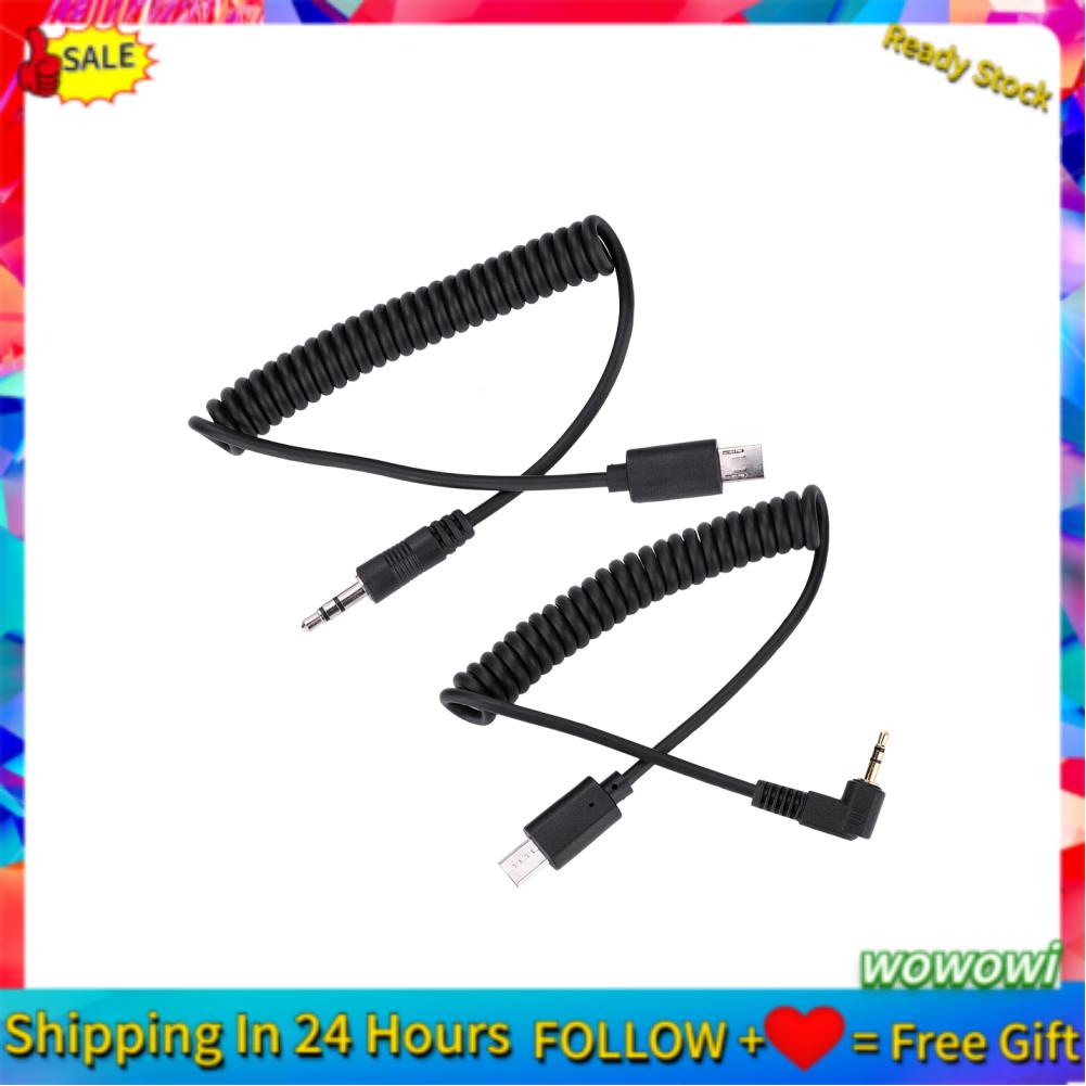 Dây cáp Wowi RM-VPR1 3.5mm/2.5mm S2 cho Sony A7III/A9/A99 II/A7 II/A6500 | Shopee Việt Nam