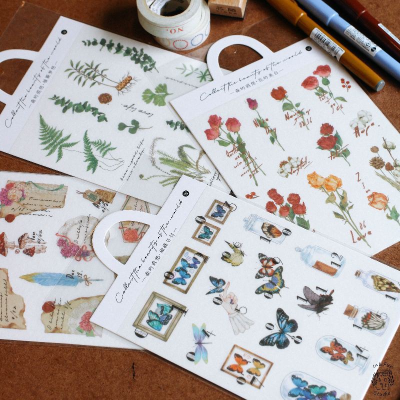 [STICKER] Hoa Lá Vintage Sen's Reverie Series | Shopee Việt Nam