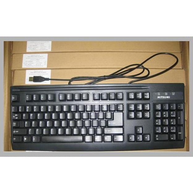 Mua Bàn phím Keyboard MITSUMI EA4XT Cổng USB Chính hãng. Hỏa tốc giá rẻ ...