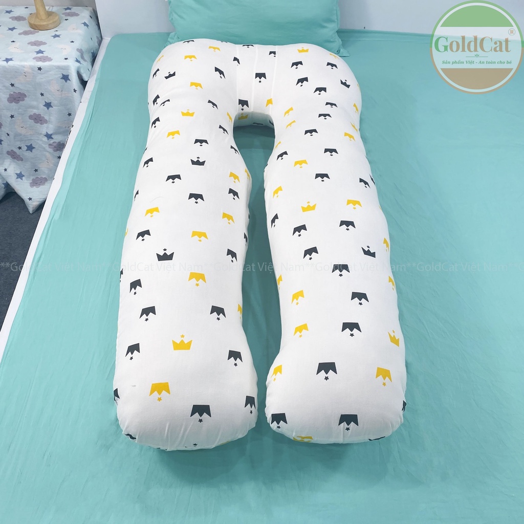 Mua Gối Chữ U Cho Mẹ Bầu GOLDCAT Giúp Ngủ Ngon, Lưu Thông Máu Tốt Hơn Và Thoải Mái Khi Nằm giá ...