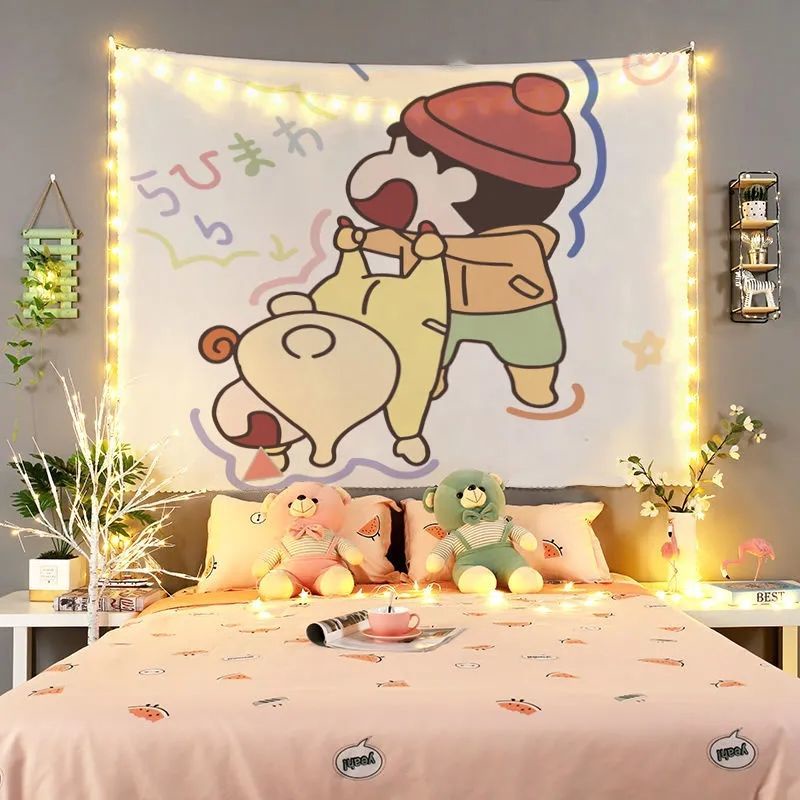 Mua anime nổi tiếng Crayon Shin-chan Nền vải treo vải thảm trang trí ...