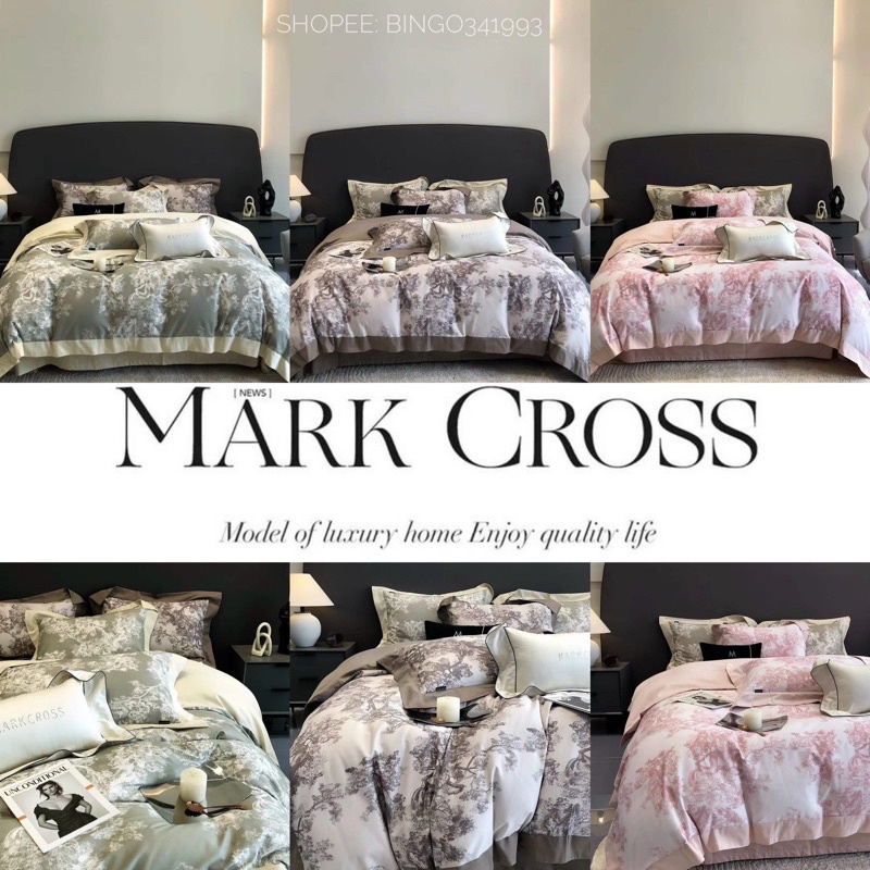 Bộ Chăn Ga Markcross x Dior BST mùa thu cao cấp mới nhất 2022 cực sang ...