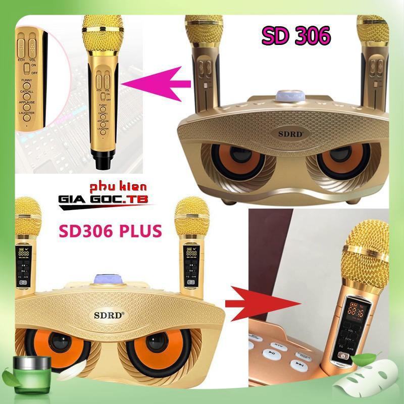 Mua Loa Karaoke SDRD SD 306 Plus Kèm 2 Micro Không dây Có Màn Hình Mới 2021 giá rẻ nhất | TecKi.Vn