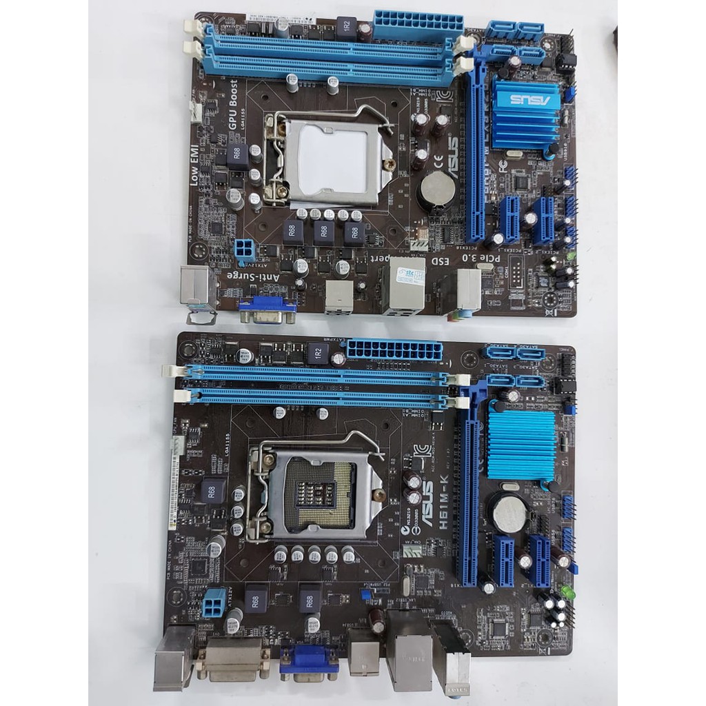 Bo mạch chủ - Main H61 socket 1155 hàng zin nguyên bản đẹp. | Shopee ...