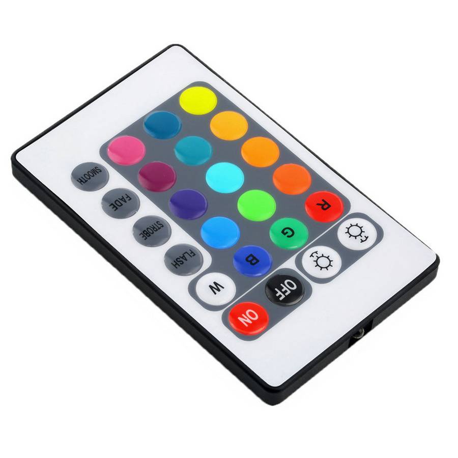 Điều Khiển Đèn LED Dây RGB 24 Phím Cho Dây Đèn LED RGB 3528 Hoặc 5050 ...