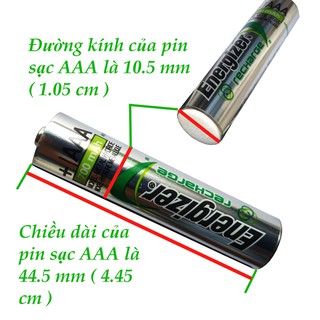 Pin sạc AAA ( 3A ) 700 mAh 1.2V Energizer dùng được cho thiết bị cần ...