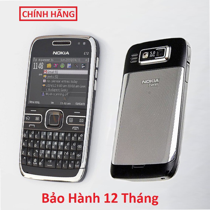 Điện thoại Nokia E72 Black Chính Hãng | Shopee Việt Nam