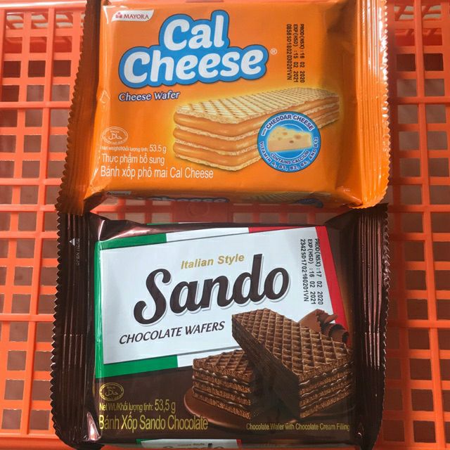 Bánh kem xốp sando&calcheese 53.5g | Shopee Việt Nam