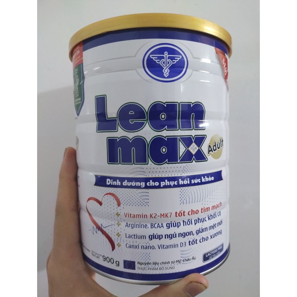 SỮA LEAN MAX Adult 900gr -Sữa chính hãng nutri care | Shopee Việt Nam