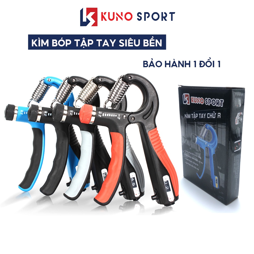 Mua Kìm bóp tập tay chữ R KUNO SPORT chỉnh lực từ 5-60 kg giá rẻ nhất ...