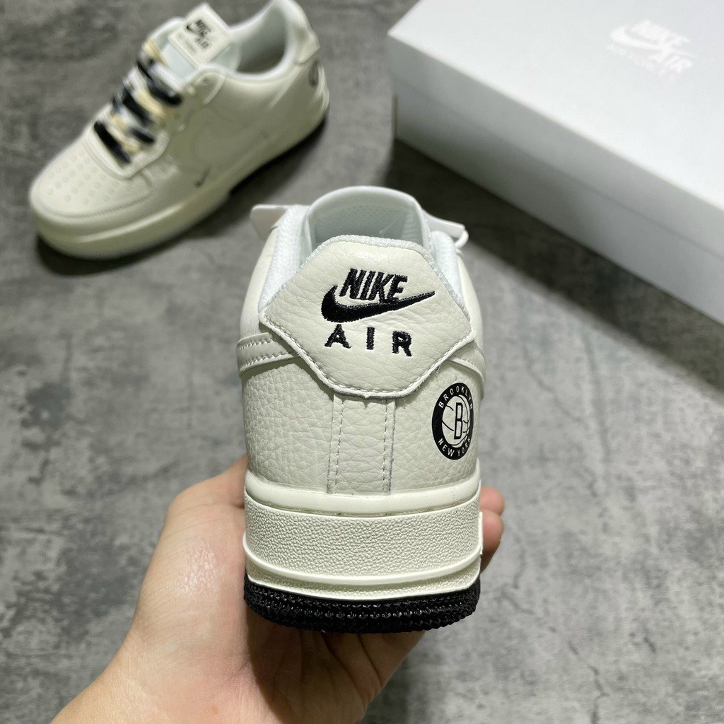 Mua Giày _Nike Air Force 1 Low Brook.Lyn Sail Black, AF1 Màu trắng sữa ...