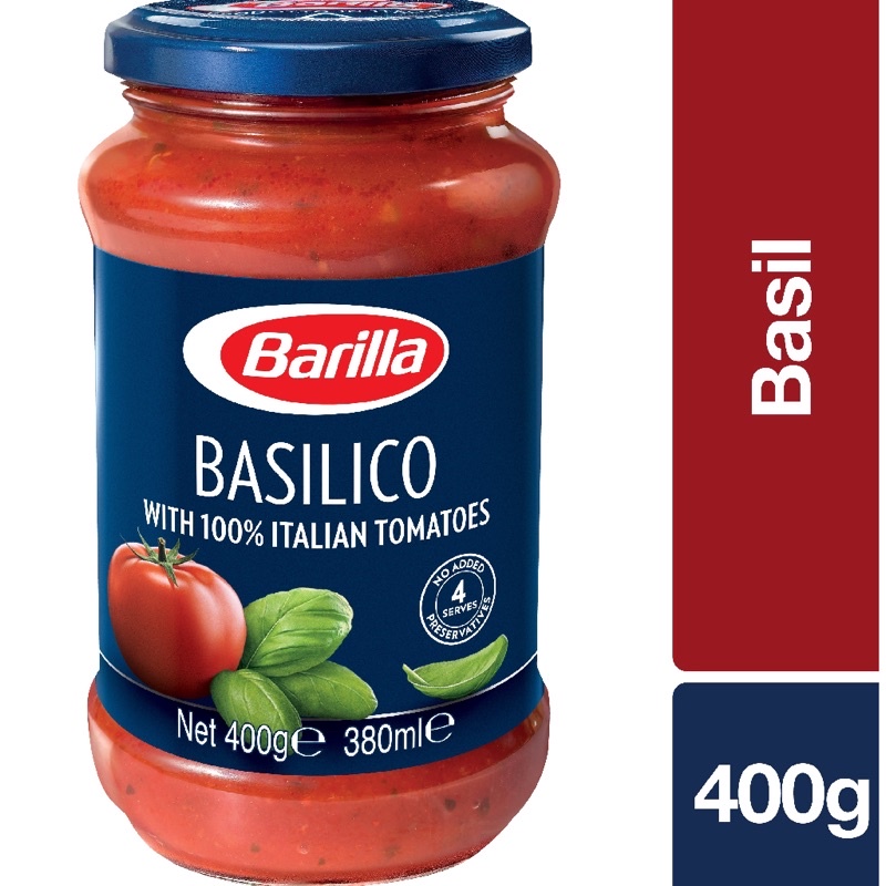Barilla Basilico Sauce Pasta Sauce, 400g - Ý | Shopee Việt Nam