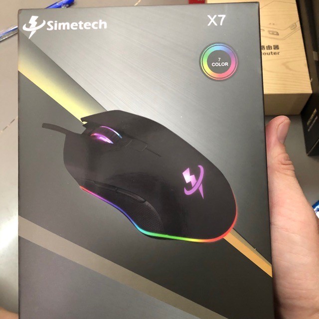 Chuột Simetech X7 LED USB | Shopee Việt Nam