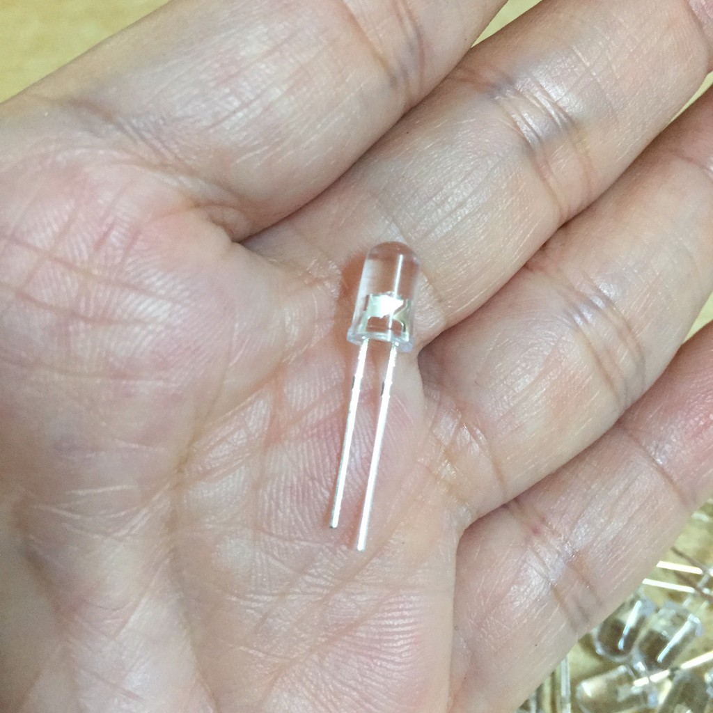 Đèn led đầu tròn 5mm nháy chậm dành để chế tạo | Shopee Việt Nam