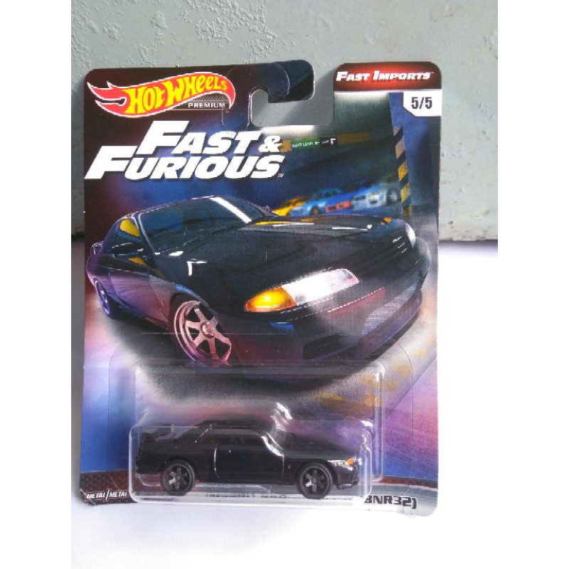 Mua xe Hotwheels Real Riders Nissan Skyline GTR r32 đen series FnF giá ...