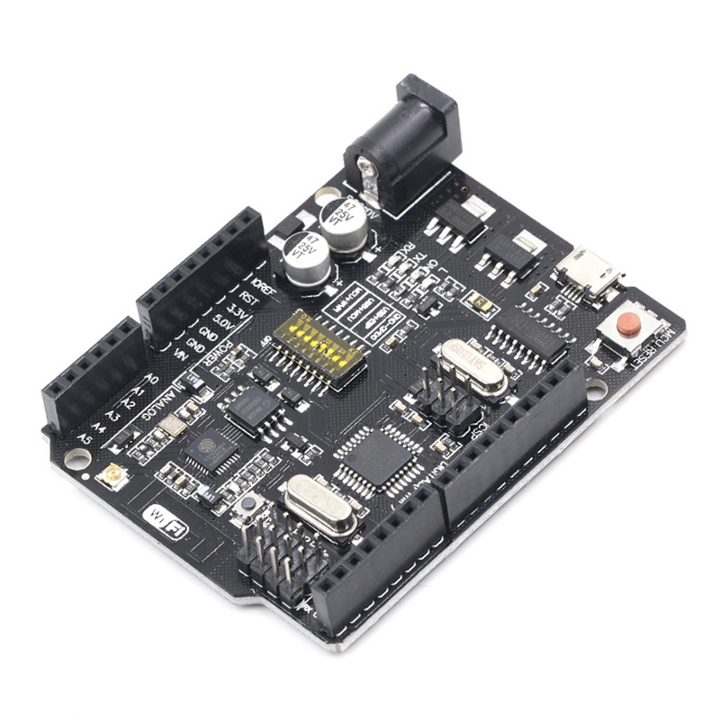 Wifi R3 Atmega328p Esp8266 Bộ Nhớ 32mb Usb Ttl Ch340g Cho Arduino Uno Nodemcu Wemos Esp8266