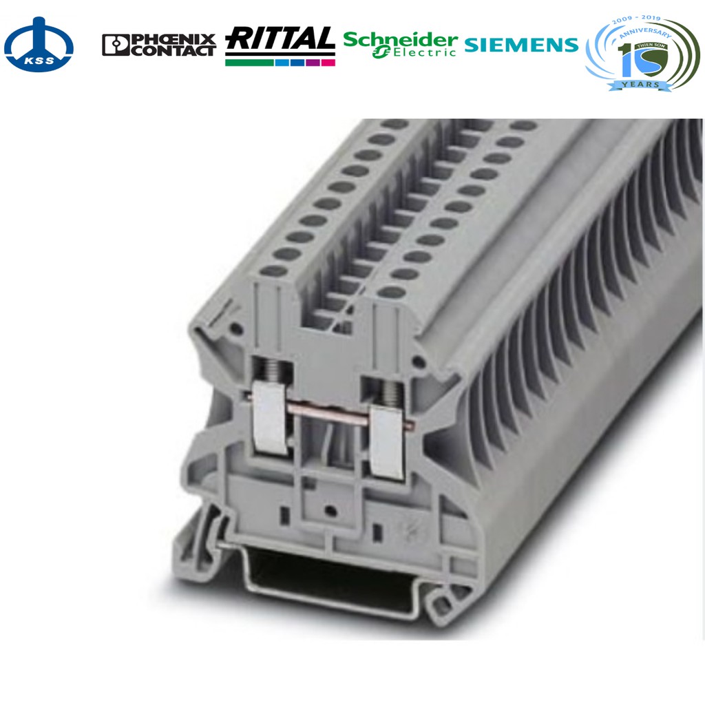 3044160 - Cầu đấu dây vặn vít UT 10 - Feed-through terminal block ...