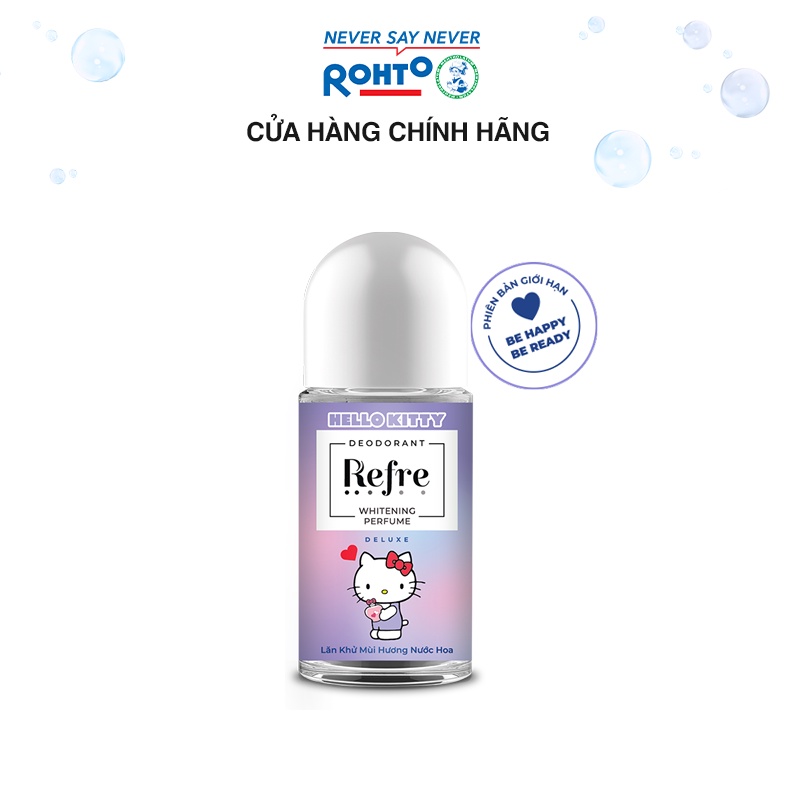 Lăn Khử Mùi Refre x Hello Kitty Whitening Perfume Deluxe (Hương Sang ...