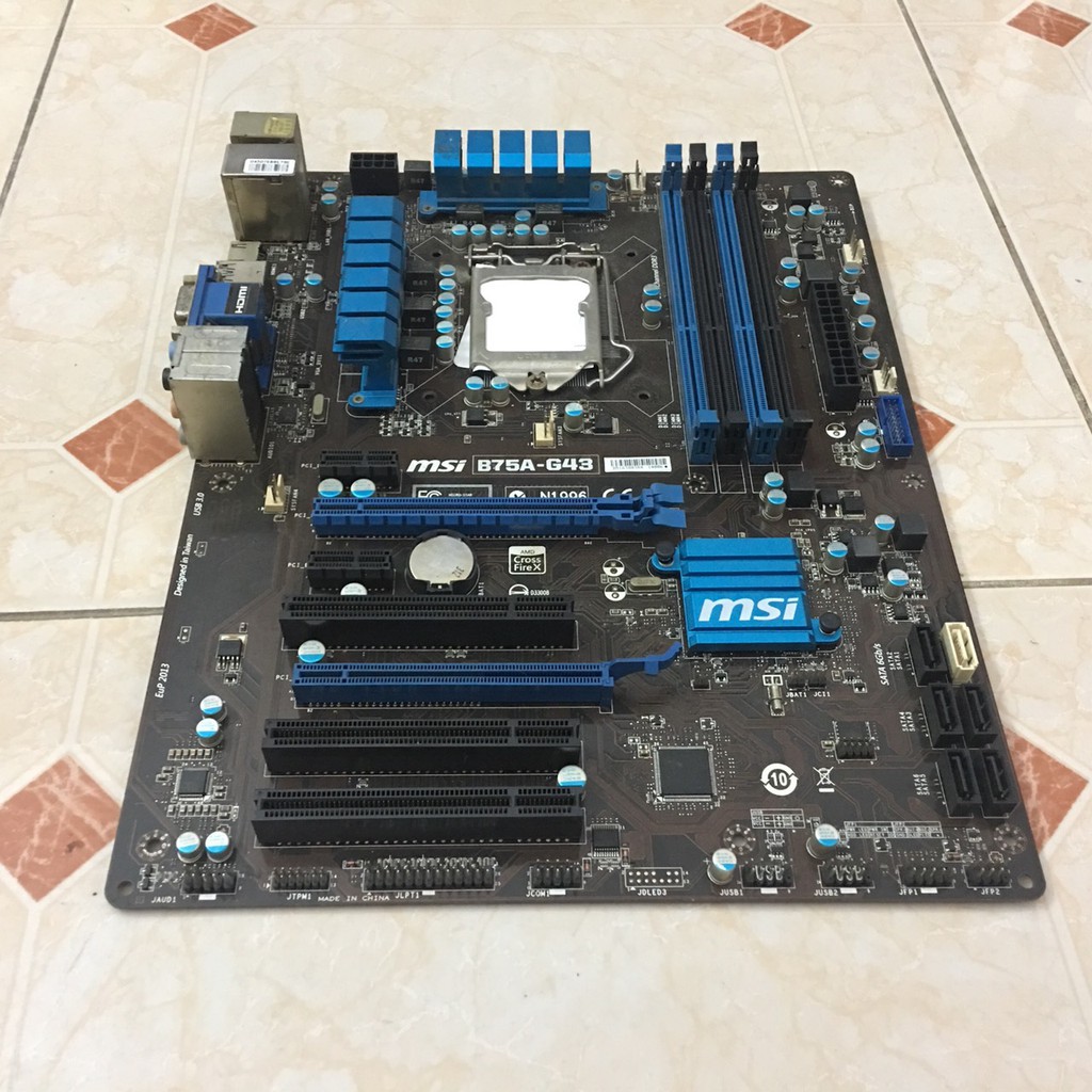 Main msi b75a g43 full size màu xanh socket 1155 | Shopee Việt Nam