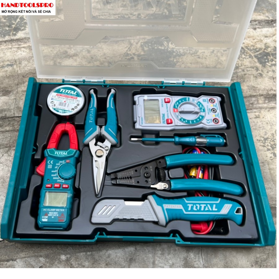 Bộ 7 công cụ viễn thông TOTAL THKTV02T071 | Shopee Việt Nam