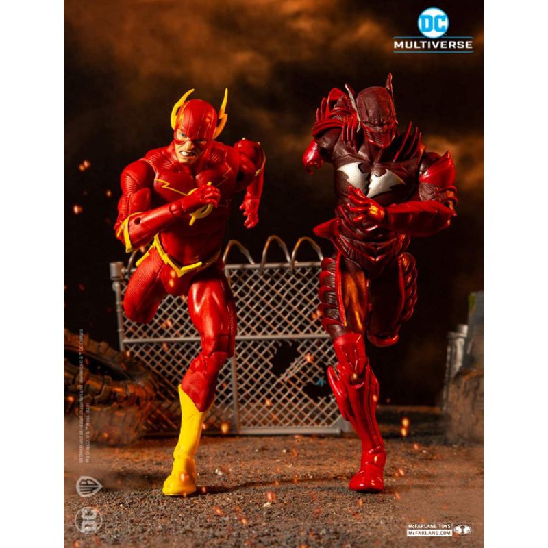 McFarlane Dc Multiverse The Flash & Batman Earth -52 - Red Death ...