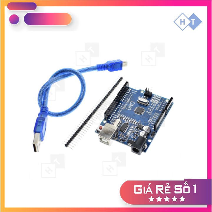 MẠCH ARDUINO UNO R3 chip dán ATMega328P kèm cáp mới 100% | BigBuy360 ...
