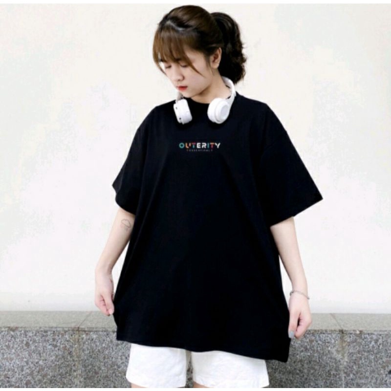 Áo form châu âu in Logo OUTERITY | Shopee Việt Nam