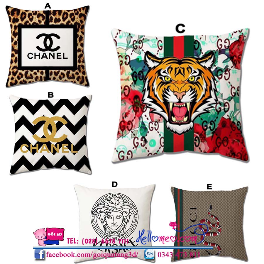 Vỏ Gối Vuông Sofa , Bao Gối Ôm Trang Trí kích thước 45 x 45cm Mẫu Hàng ...