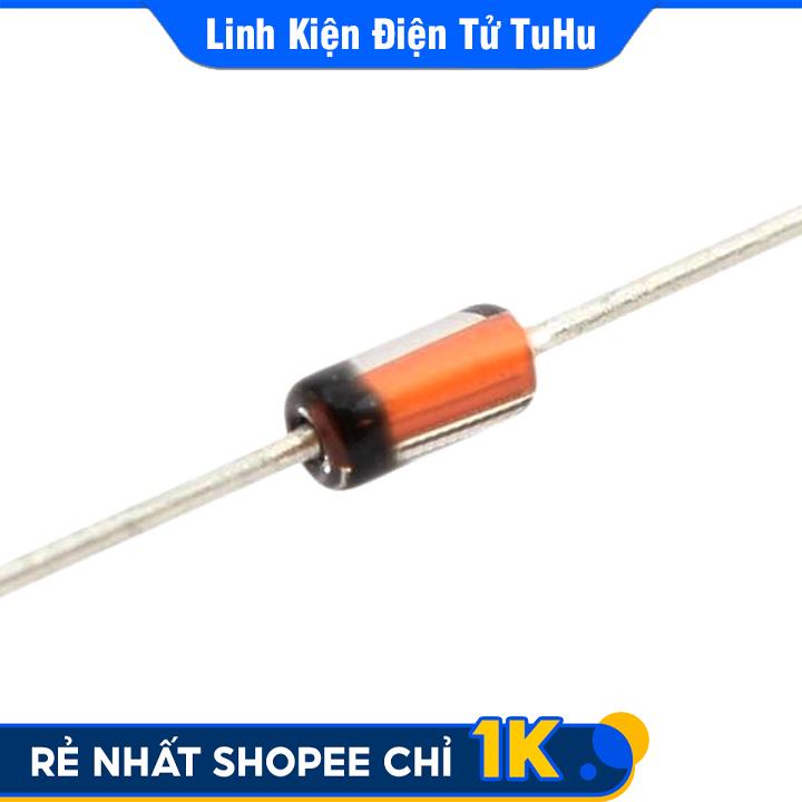Mua Bộ 4 Diode diot zener 1N4148 DIP 100V 4nS 450mA giá rẻ nhất | TecKi.Vn