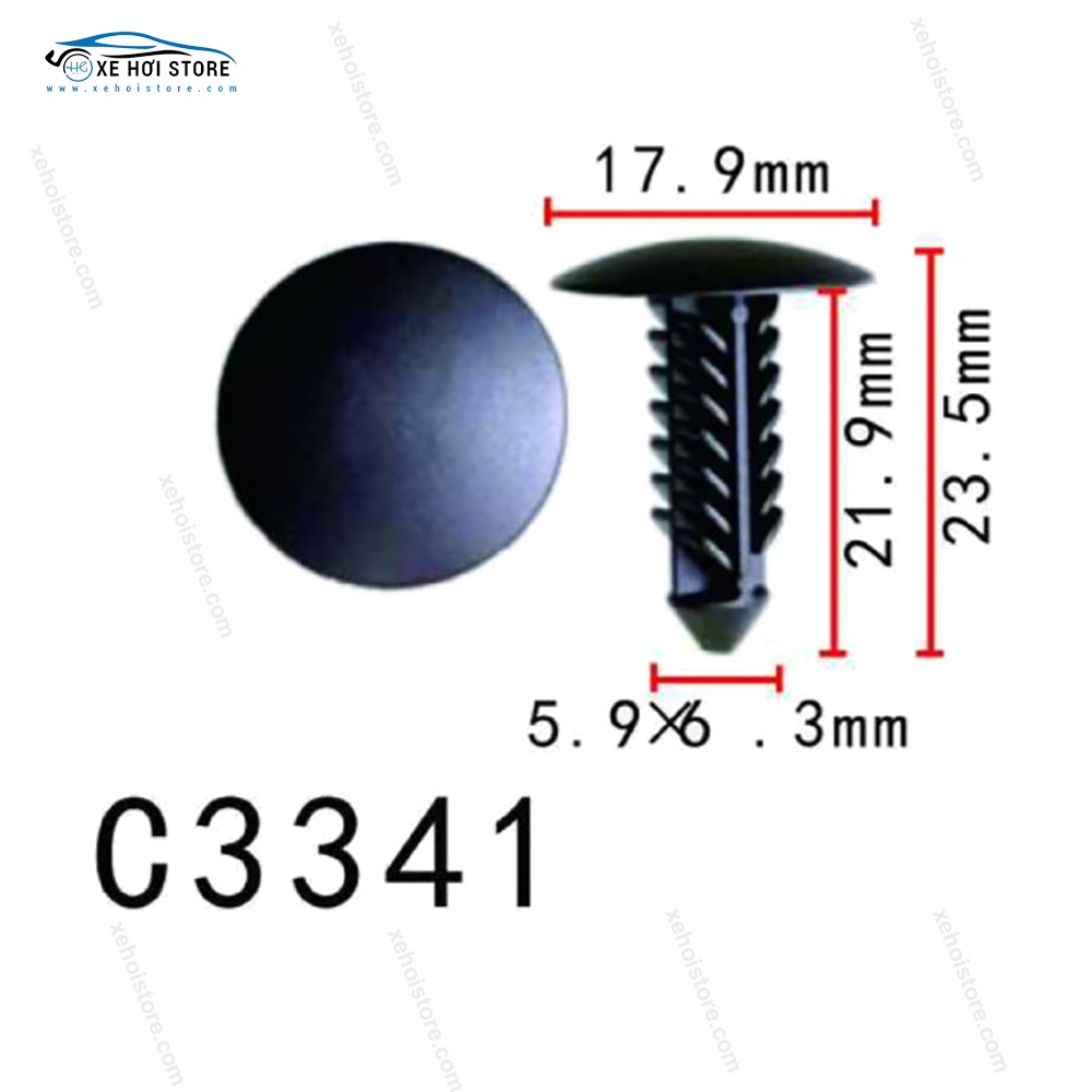 Mua Gói 10 cái đinh tán, chốt nhựa cao cấp dùng cho xe Ford từ C1170 ...