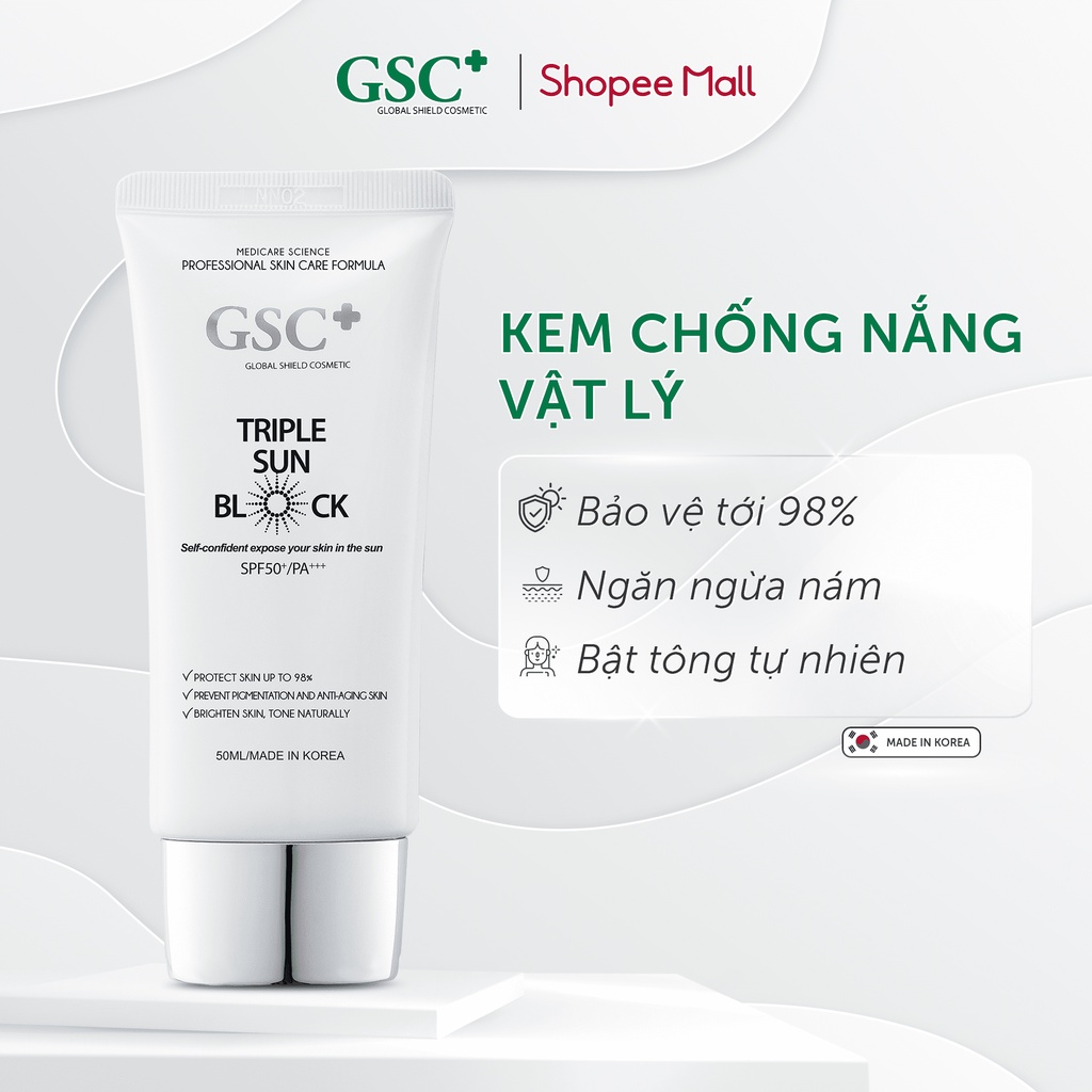 kem chống nắng gsc giá tốt Tháng 1, 2023 | Mua ngay | Shopee Việt Nam
