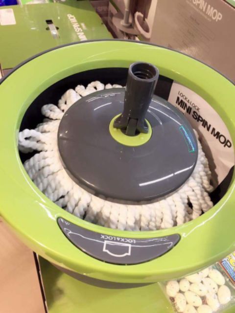 Giá tri ân khách hàng! Bộ cây lau nhà Inox xoay tay mini Ettom Lock ...