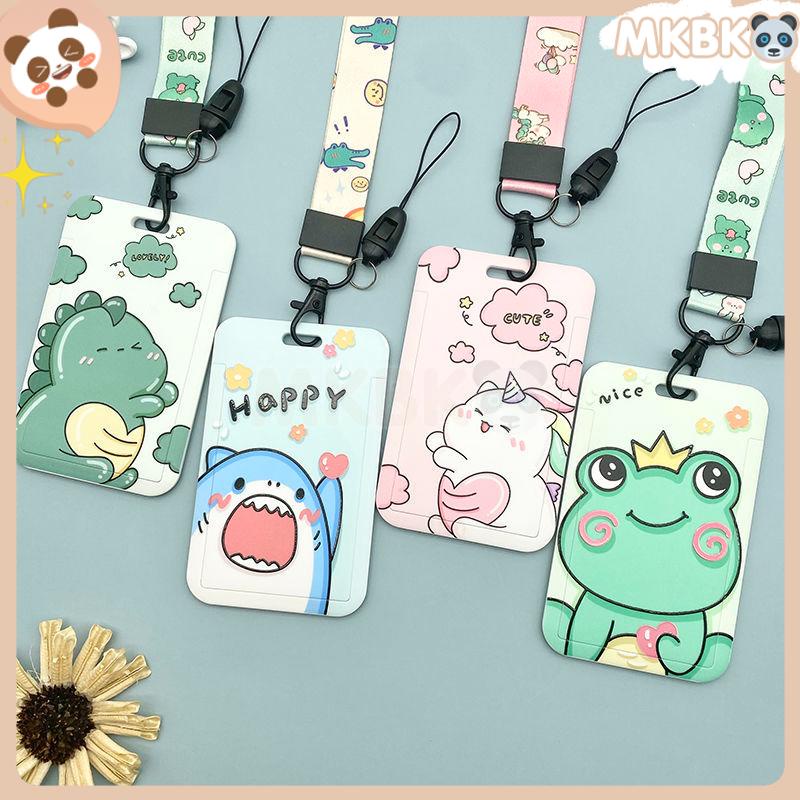 MKBK Thẻ đeo bảng tên thẻ tên thẻ học chủ đề trong suốt dễ thương Cute ...