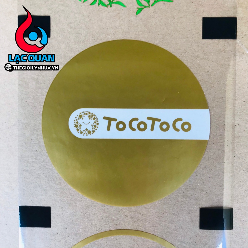 Mua Màng ép ly nhựa, màng dập cốc in màu nhũ đồng logo Tocotoco giá rẻ ...