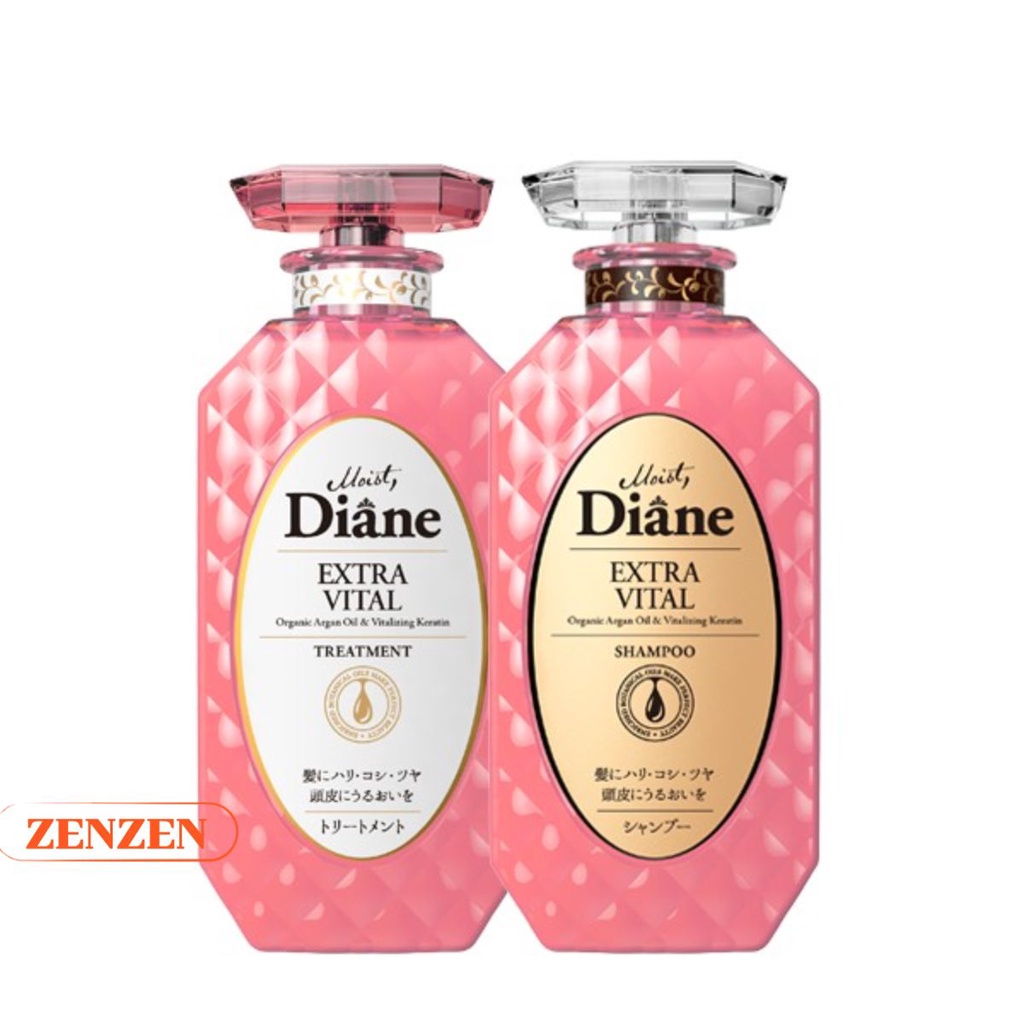 Mua Dầu Gội Dầu Xả Tinh Dầu Moist Diane Nhật Bản dành cho tóc yếu, khô ...
