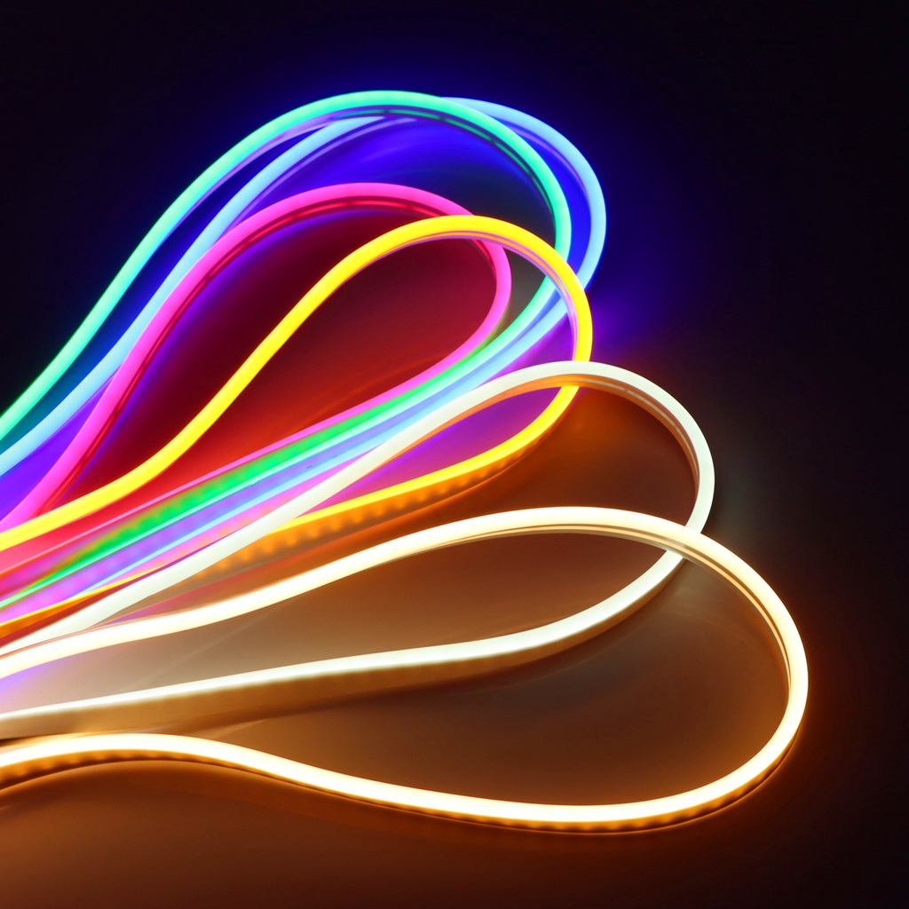 Mua Dây đèn LED NEON 12V cuộn 5M đèn led uốn chữ tạo hình trang trí ...
