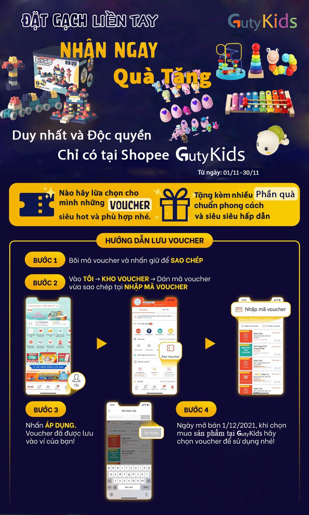 Guty Kids - Shopee Mall Online | Shopee Việt Nam